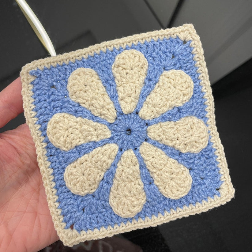 Crochet flowers granny square pattern – CrochetClubStore